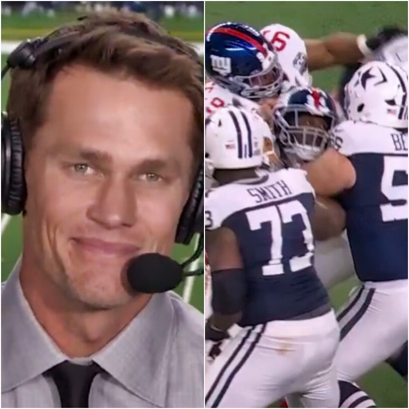 VIDEO: Tom Brady BROKE The Cardinal RULE Of NFL Broadcasting During ...